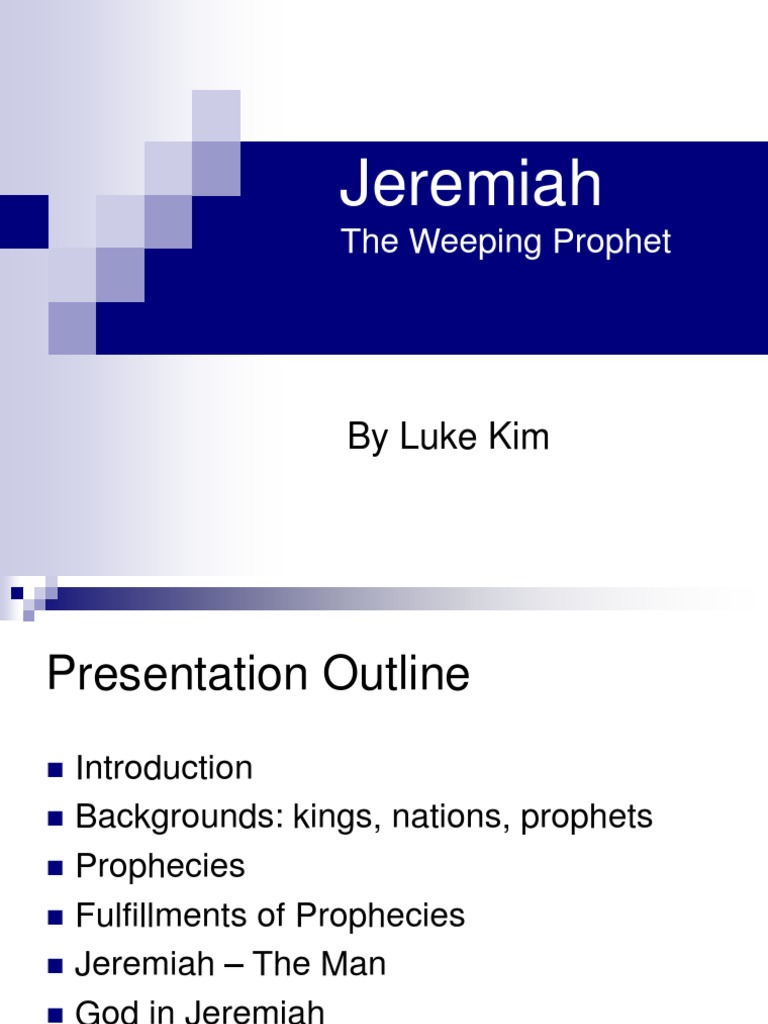 Jeremiah | PDF | Jeremiah | Bible Prophecy