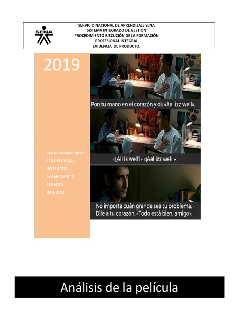 Análisis de Película | PDF | Creatividad | Sicología