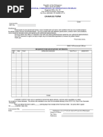 Canvass Form Template for Procurement | PDF