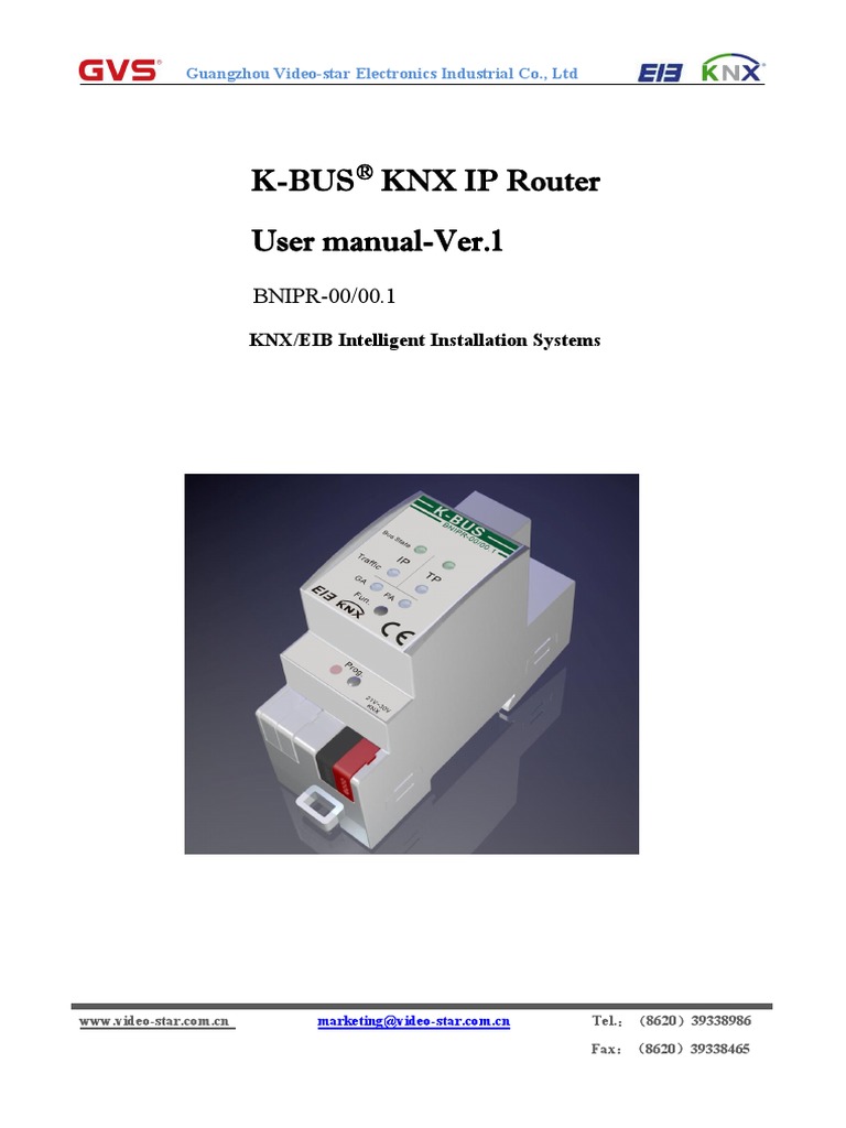 K-Bus Ip Router | PDF | Internet Protocol Suite | Ip Address