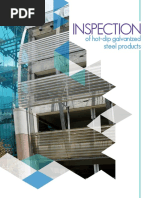 Sample Inspection Report Galvanizing | PDF