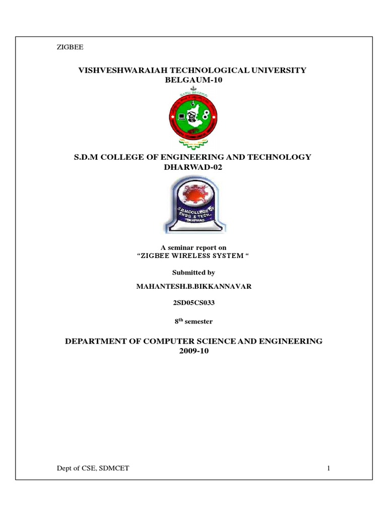 of Zigbee | PDF | Network Topology | Computer Network