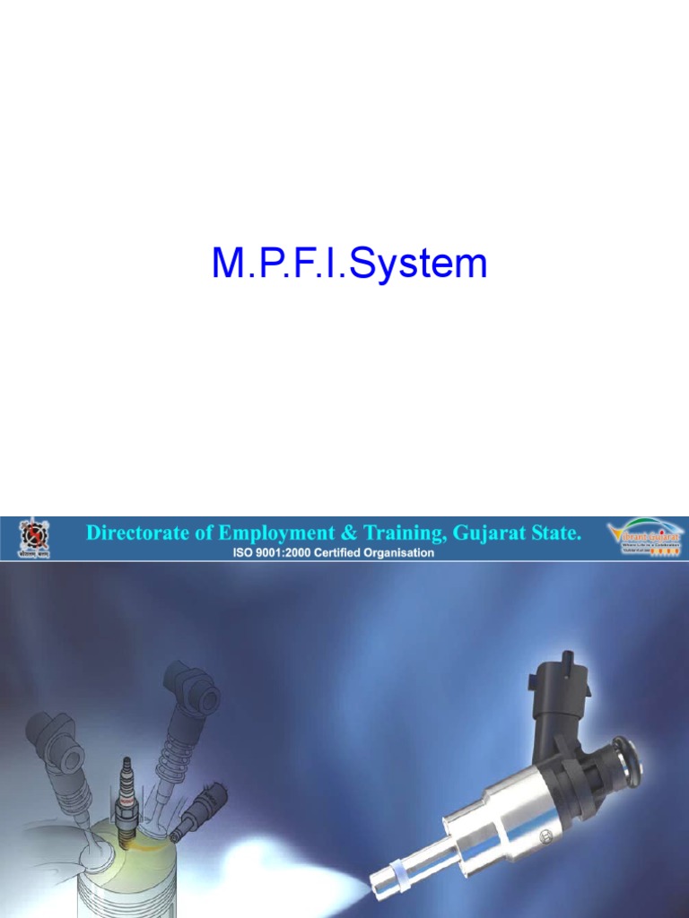 MPFI System | PDF | Throttle | Fuel Injection