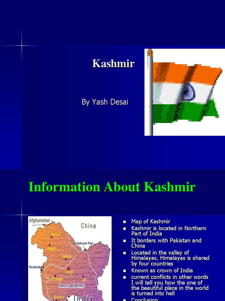 Speech On Kashmir Conflict Background | PDF | Kashmir | Pakistan
