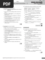 Upper Intermediate End of Course Answer Key | PDF