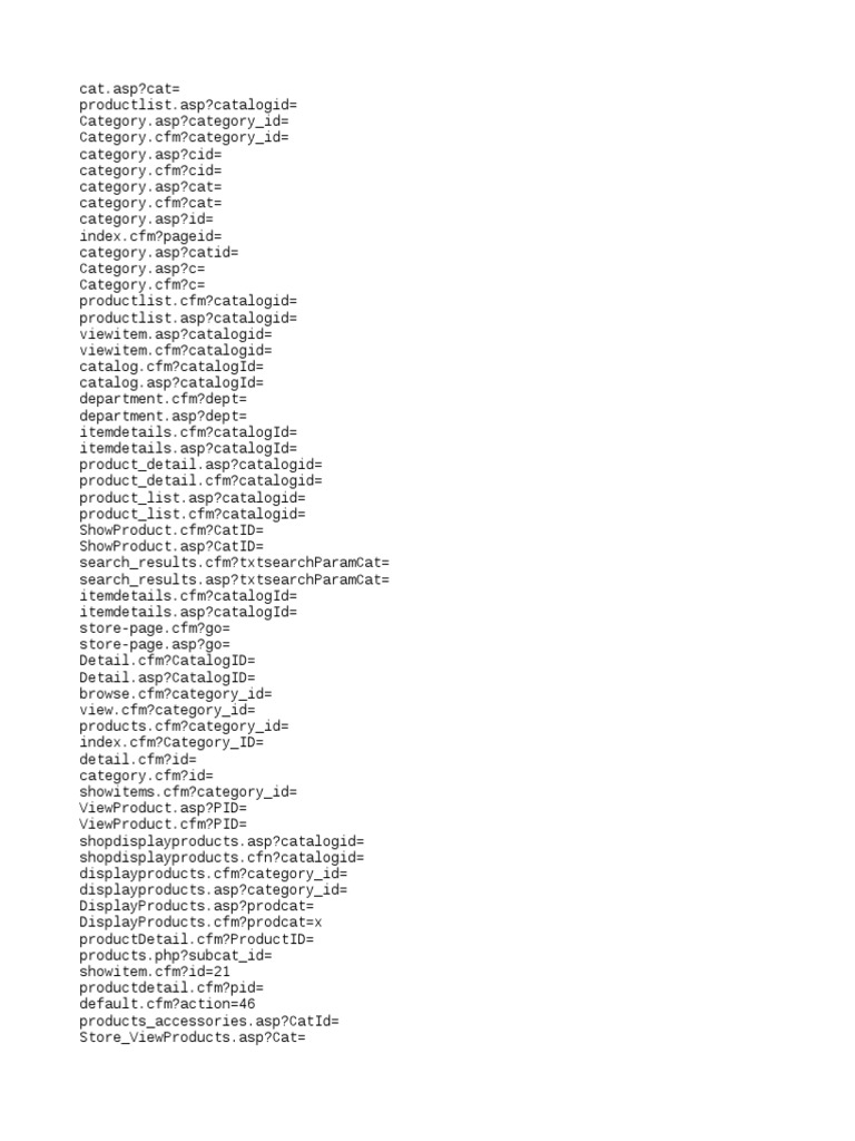 Page Type | PDF | Data | Software Development
