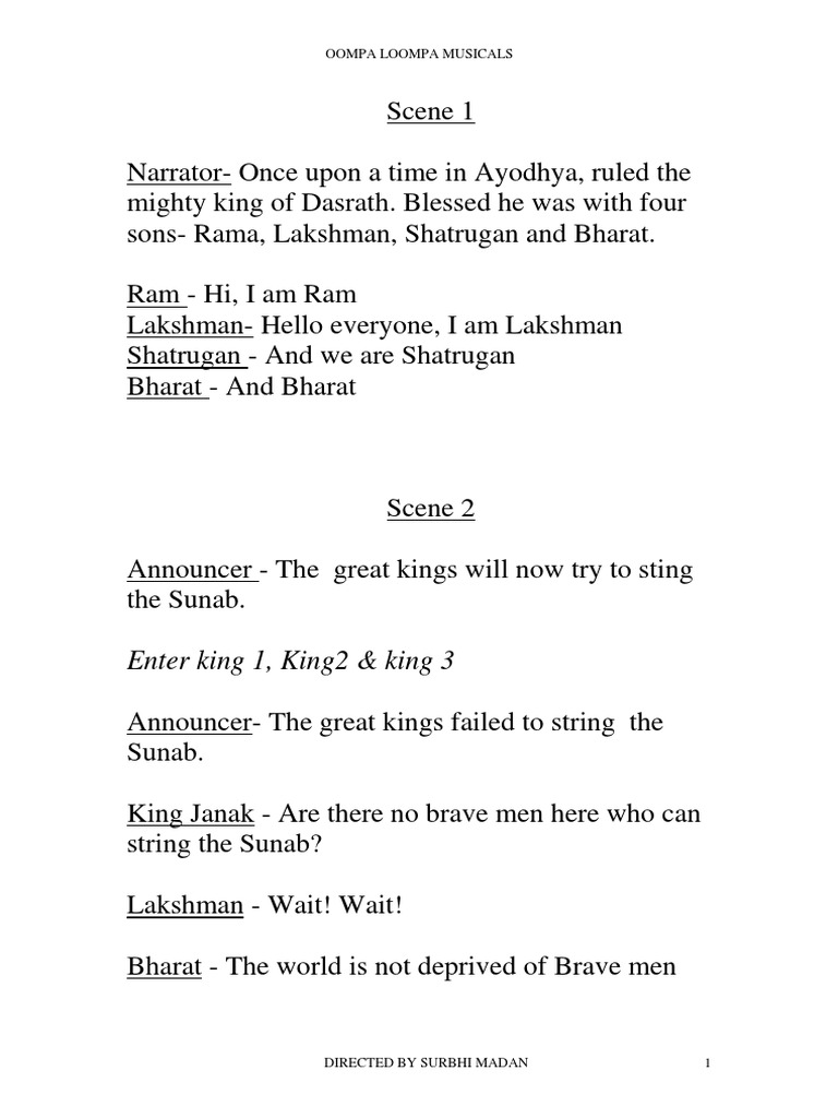 Ramayan 3-6 Years PRINT | PDF | Rama | Sita