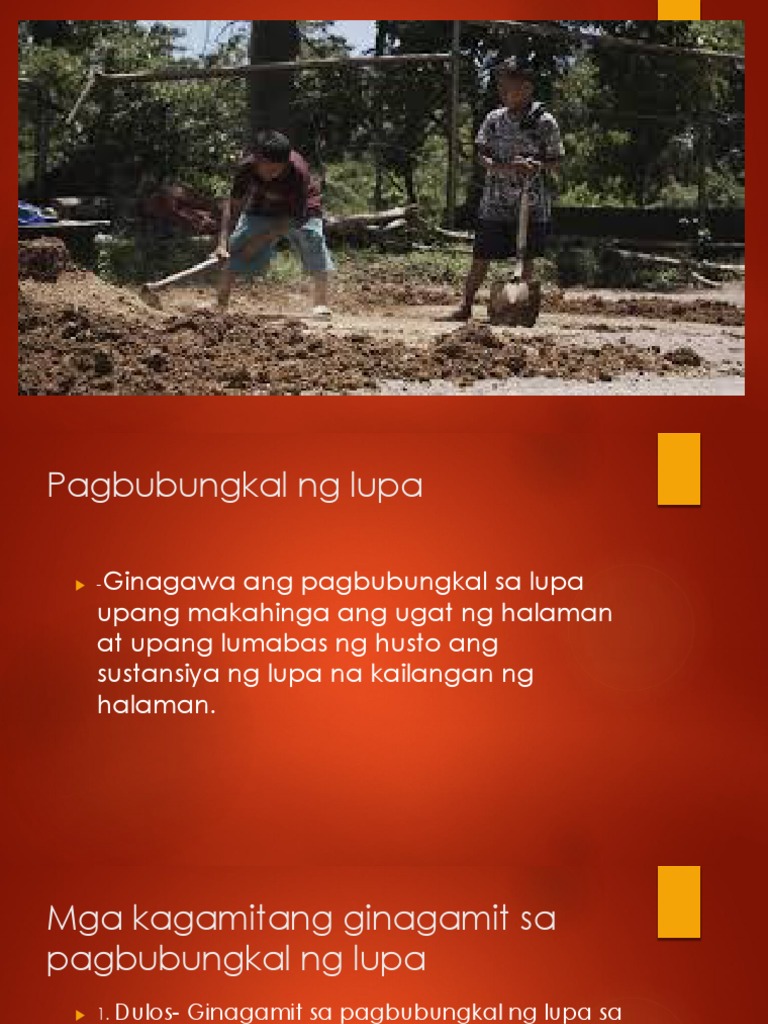 Epp-Bungkal Sa Lupa | PDF