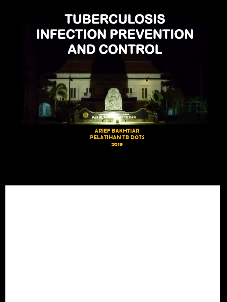 Tuberculosis Infection Prevention and Control.2019 | PDF | Tuberculosis ...