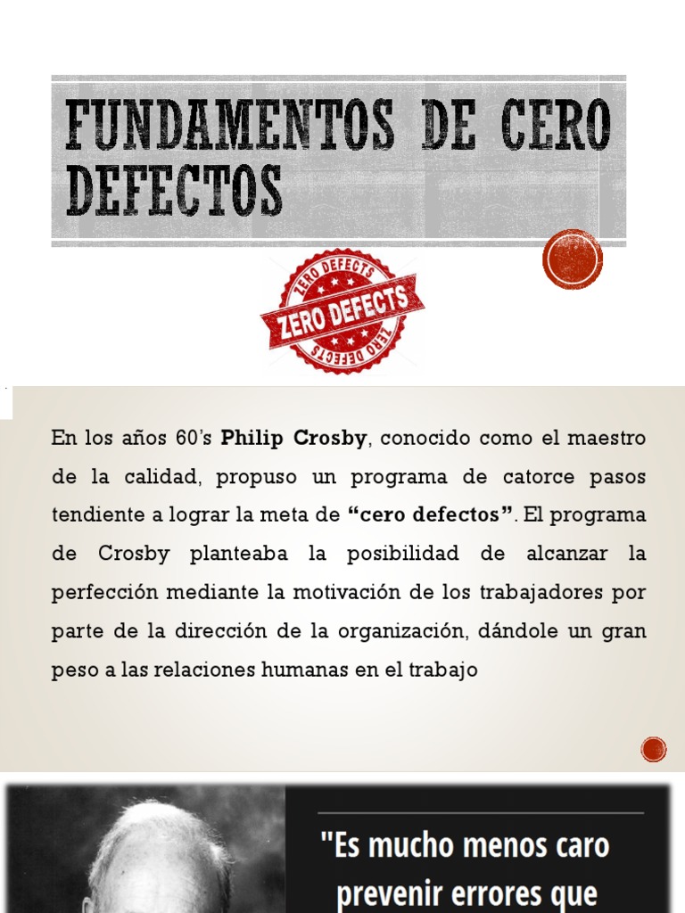 Programa de Cero Defectos de Crosby | PDF | Business