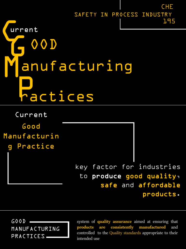 CGMP Report | PDF | Quality Assurance | Packaging And Labeling
