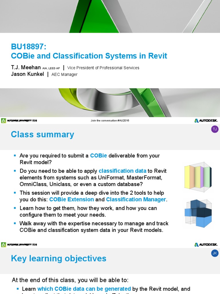 Cobie Database in Bim | PDF | Autodesk Revit | Microsoft Excel
