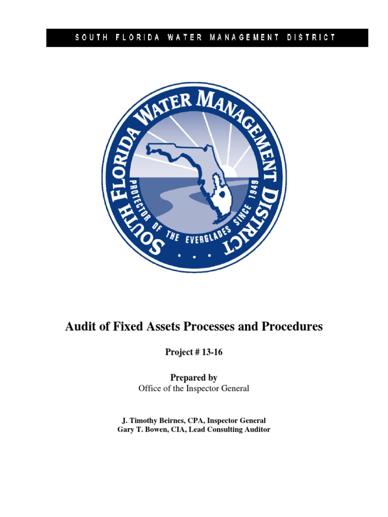 Fixed Assets Audit Report Summary | PDF | Audit | Inventory