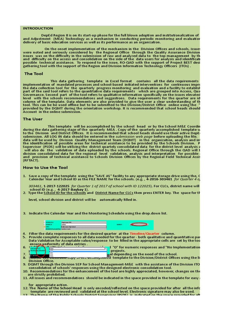 SMEA | PDF | Teachers | Evaluation