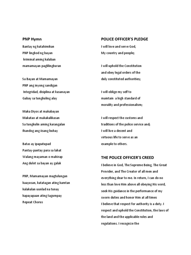 PNP | PDF | Security Guard | Crime & Violence