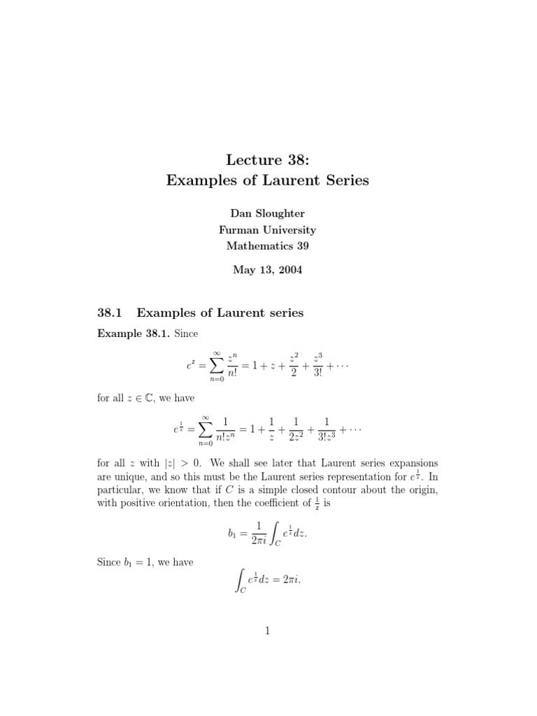 Lecture 38 Pdf Pdf Teaching Mathematics Mathematical Analysis