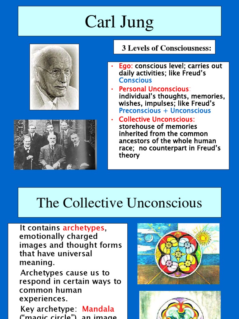 Carl Jung: 3 Levels of Consciousness | PDF | Carl Jung | Archetype