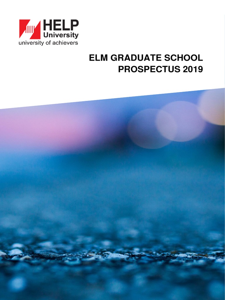 ELM Graduate School 2019 | PDF | Master Of Business Administration ...