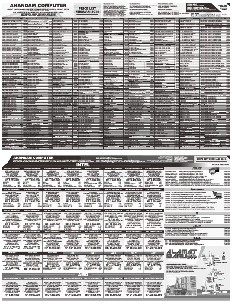 Computer Hardware Price List | PDF | Advanced Micro Devices | Computer ...