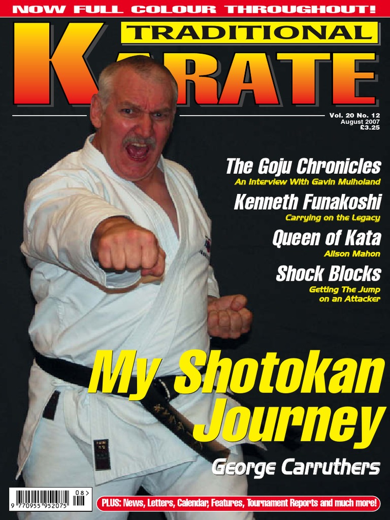 Traditional Karate Magazine C03C53A5d01 PDF | PDF | Karate | Shotokan
