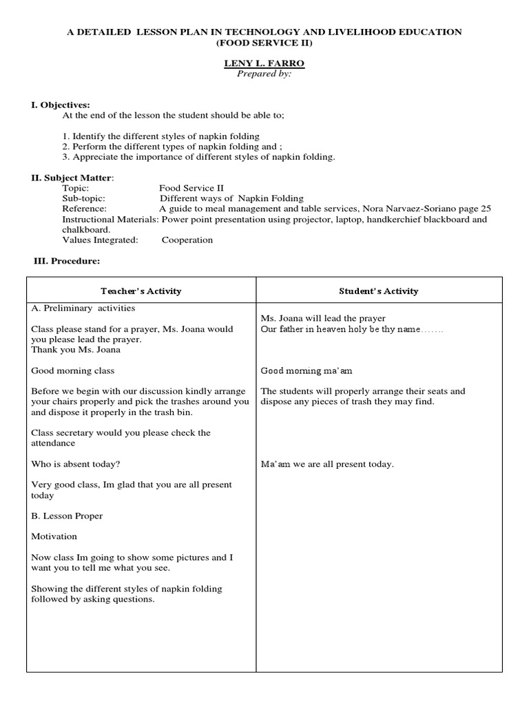 Final Lesson Plan Proj | PDF | Lesson Plan | Pedagogy