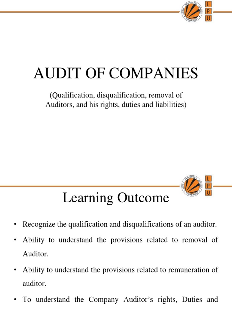 Auditor's Rights, Duties, and Liabilities | PDF | Legal Liability | Audit