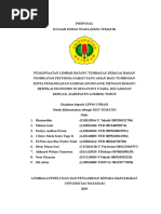 Proposal Program Kerja KKN | PDF