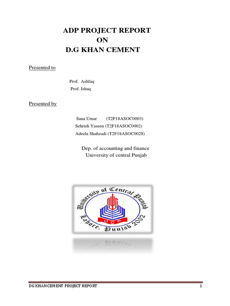 Adp Project Report Download Free Pdf Expense Cost