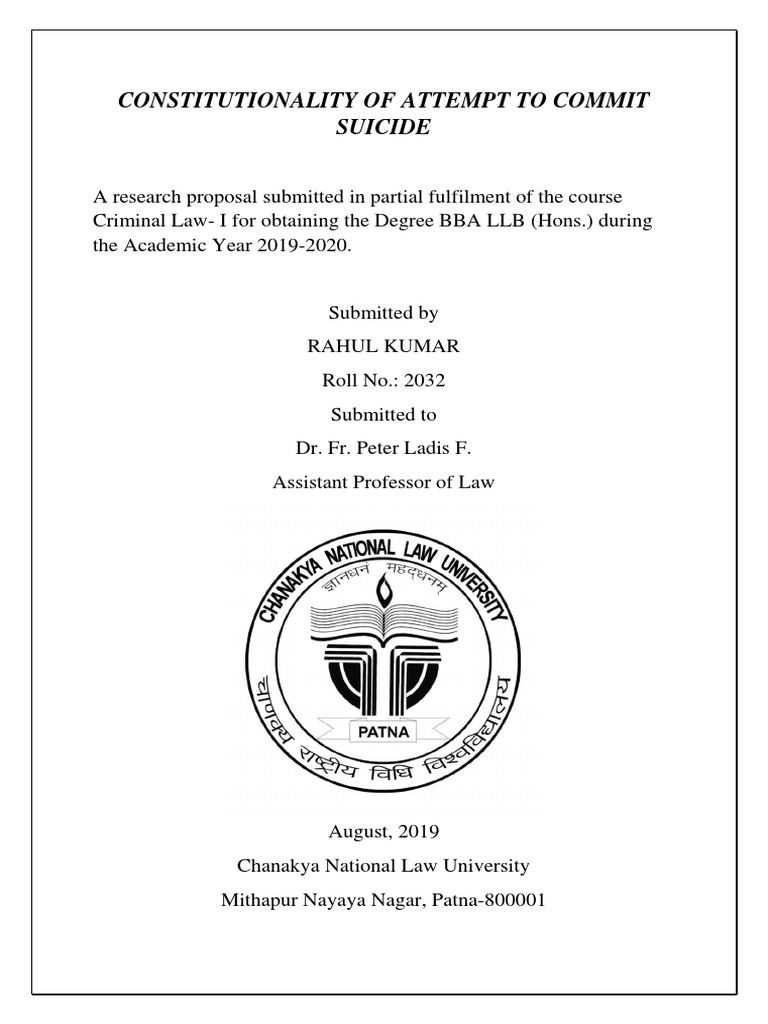 Constitutionality of IPC Section 309 | PDF | Supreme Court Of India ...