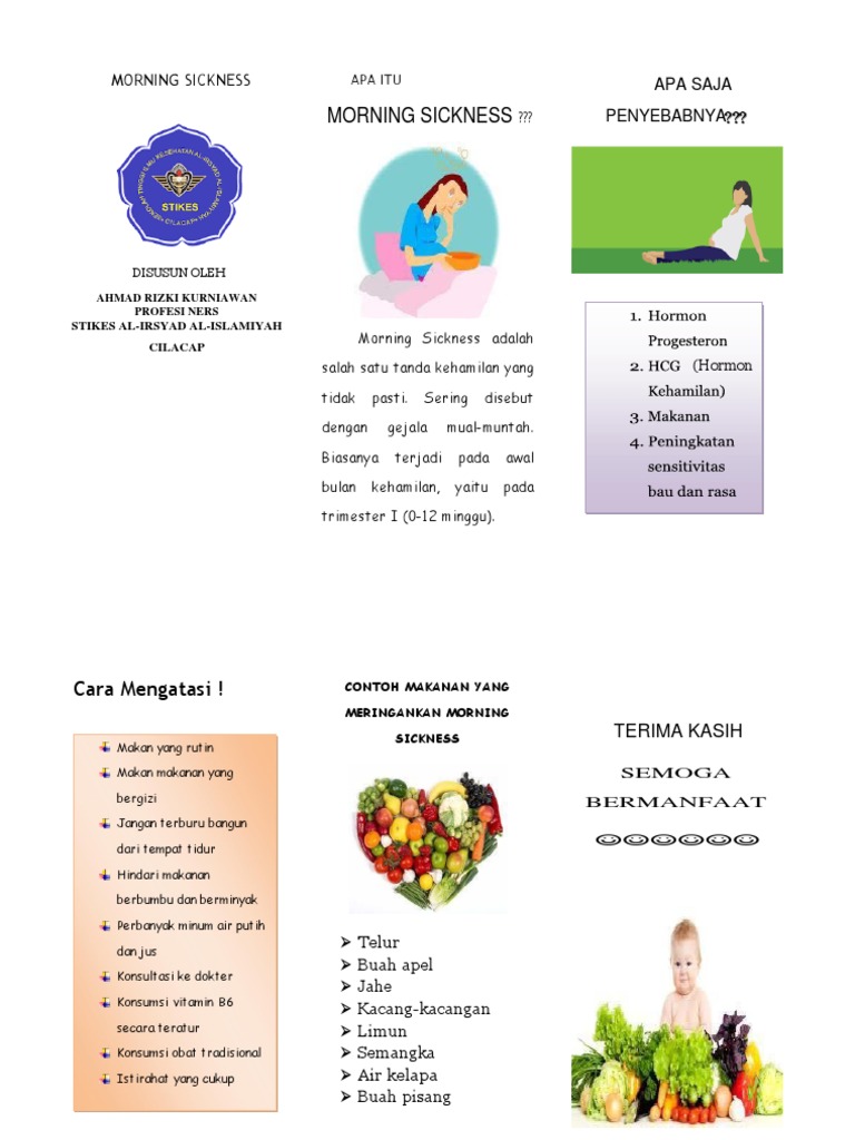 Leaflet Morning Sickness | PDF