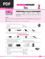 ASSET English Sample Papers Class 3 | PDF