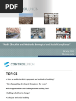 Audit Checklist GOTS OCS GRS RCS | PDF | Labour Economics | Materials