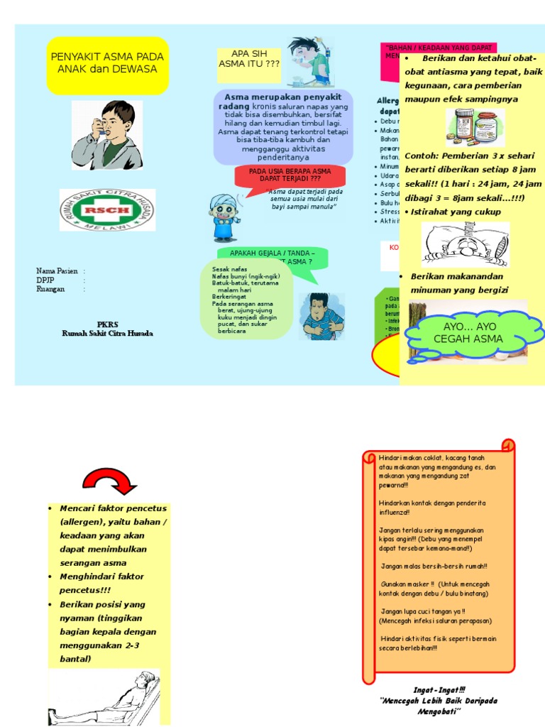 Leaflet Asma | PDF