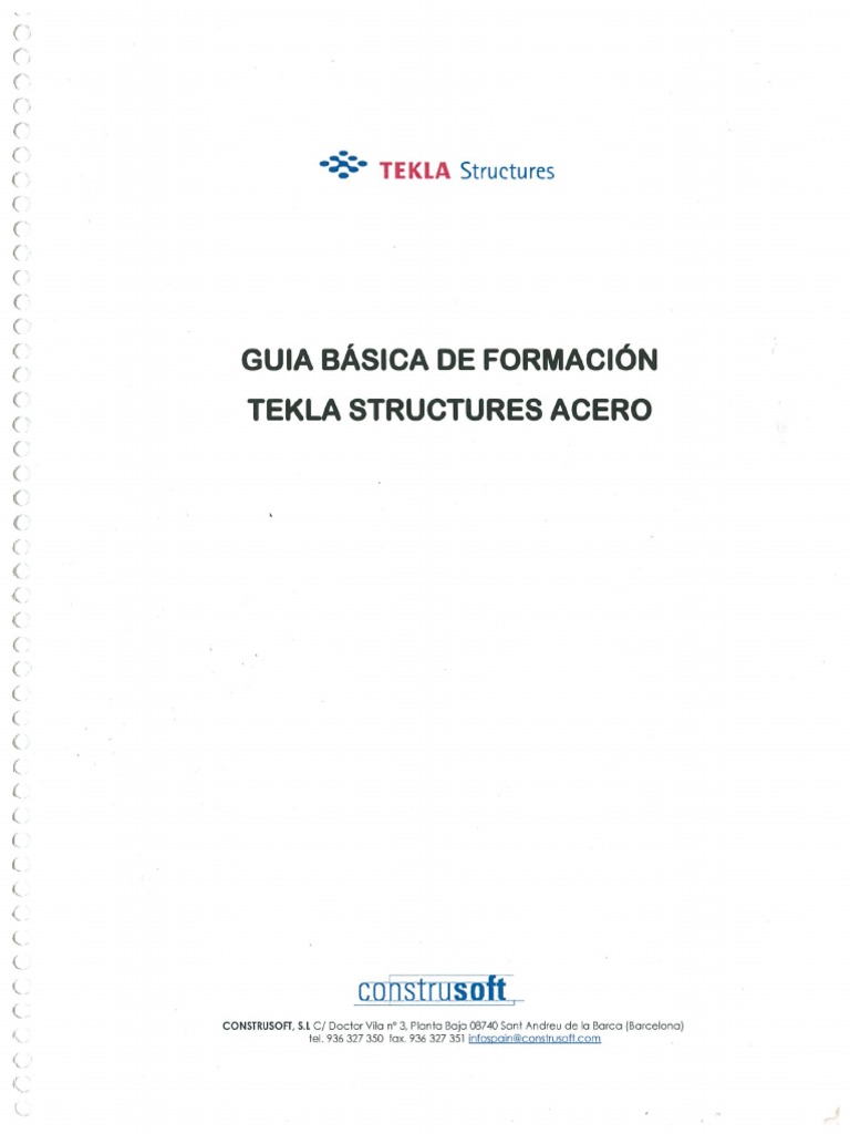 Curso Basico Tekla | PDF