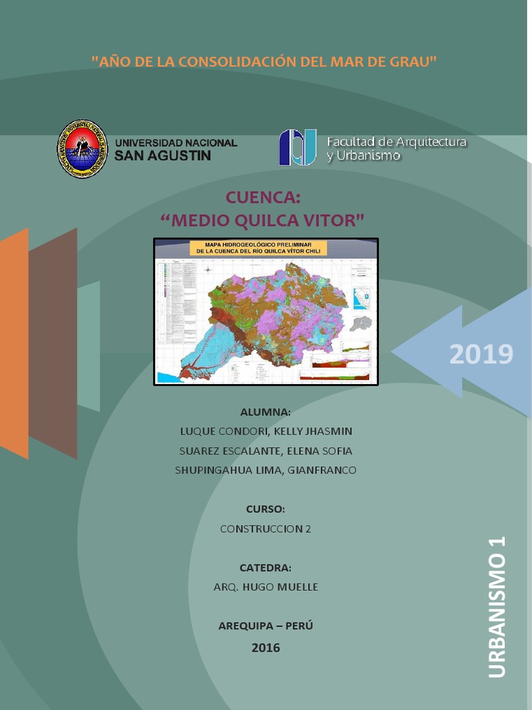 Cuenca Medio Quilca Vitor | PDF | Clima | Precipitación