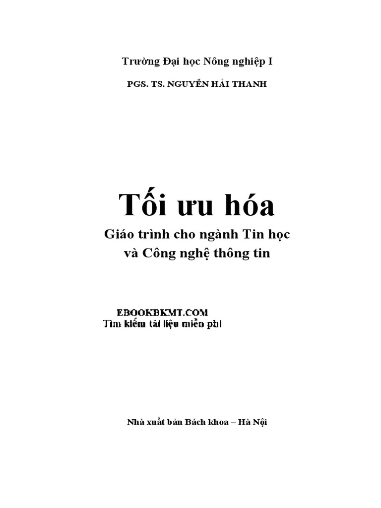 Tối ưu hoá PDF | PDF