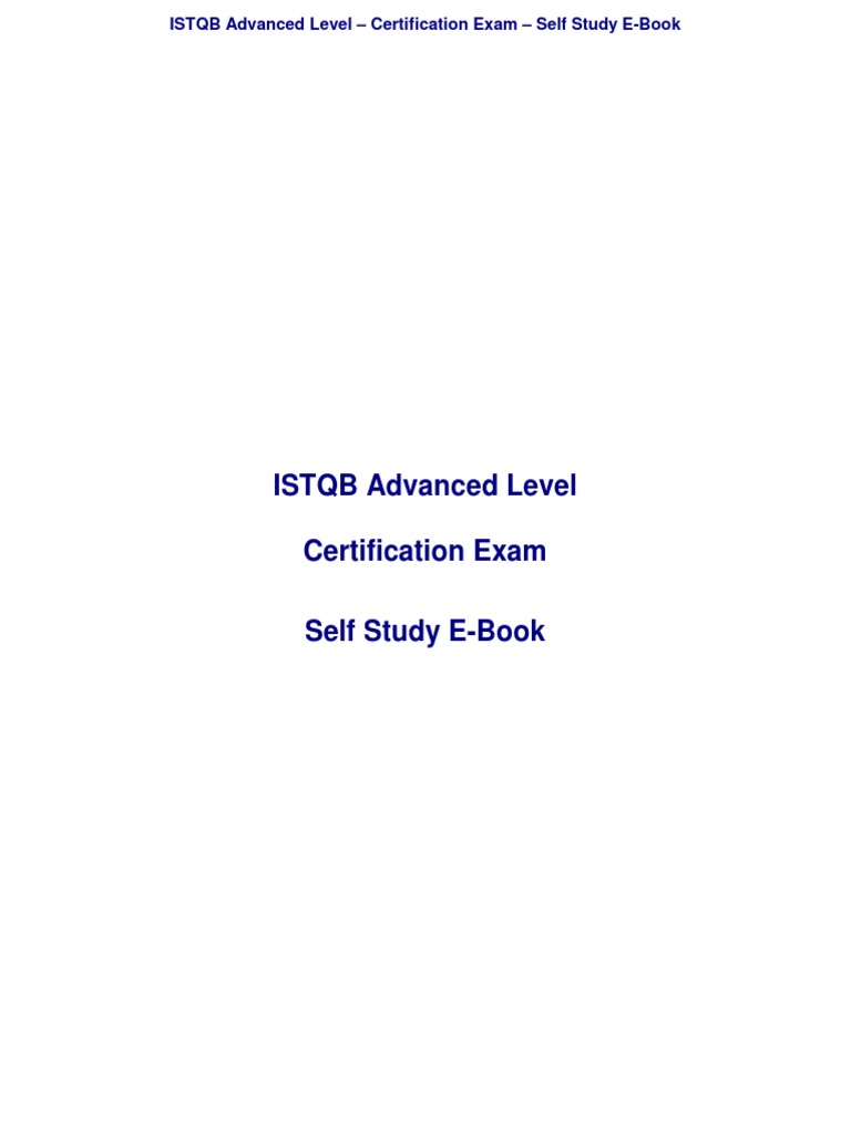 ISTQB Material Certification | Download Free PDF | Software Testing ...