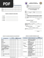 Form 138-REPORT CARD GR. III | PDF | Teachers | Quality Of Life