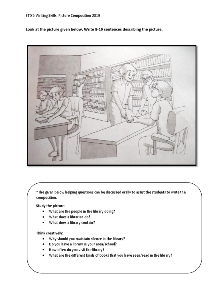 Std5 Picture Composition Library | PDF
