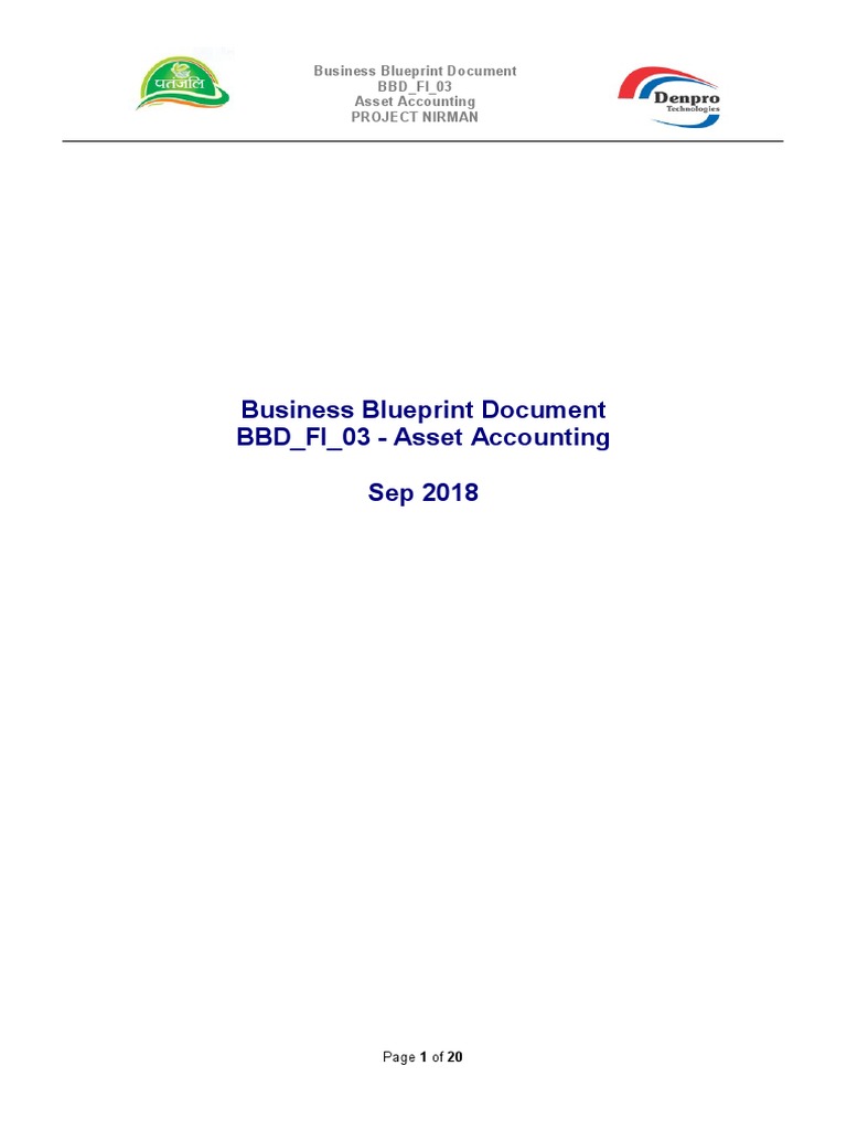 BBP FI 03 Asset Accounting v.0 | PDF | Depreciation | Book Value