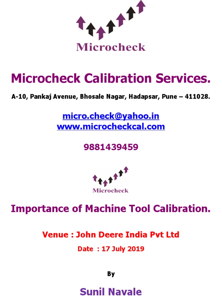CNC Machine Calibration Insights | PDF | Calibration | Numerical Control