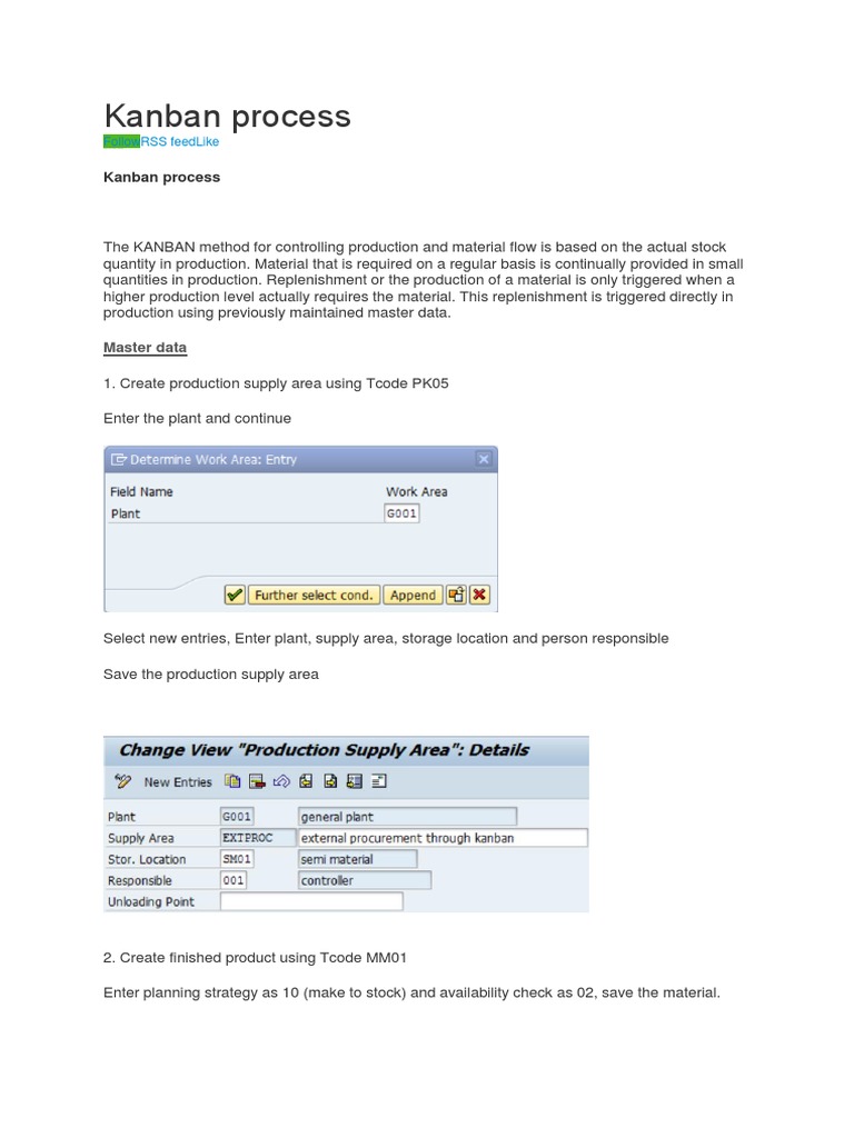 Kanban Process | PDF | Procurement | Information Technology Management
