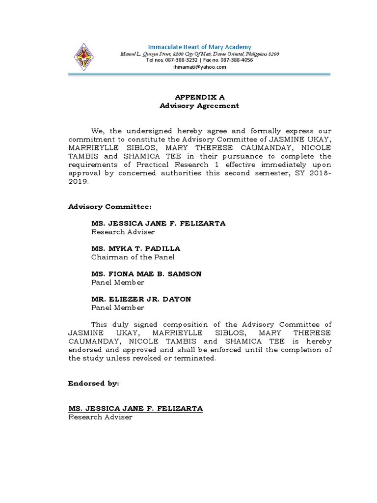 Final Appendix A Mar1419 | PDF