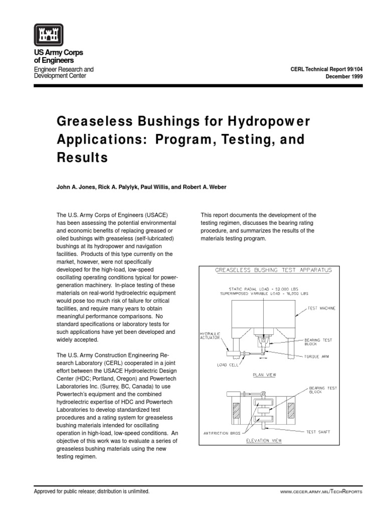 Greaseless Bushing PDF | PDF | Bearing (Mechanical) | United States ...