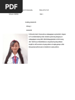 Bionote Example Tagalog | PDF
