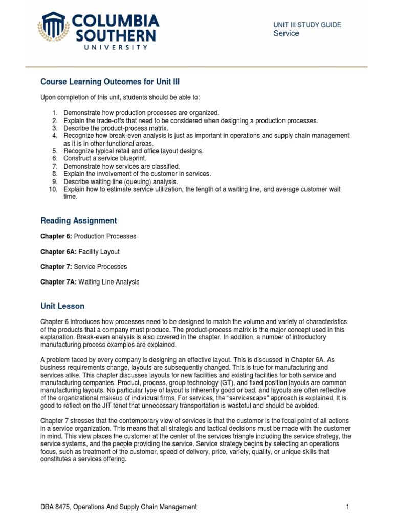 UnitIII PDF | PDF | Supply Chain | Design