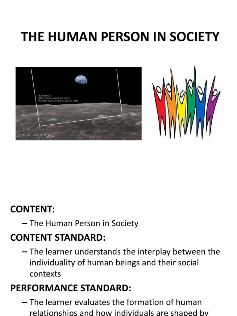 How Individuals Form Society and How Individuals Are Transformed by ...