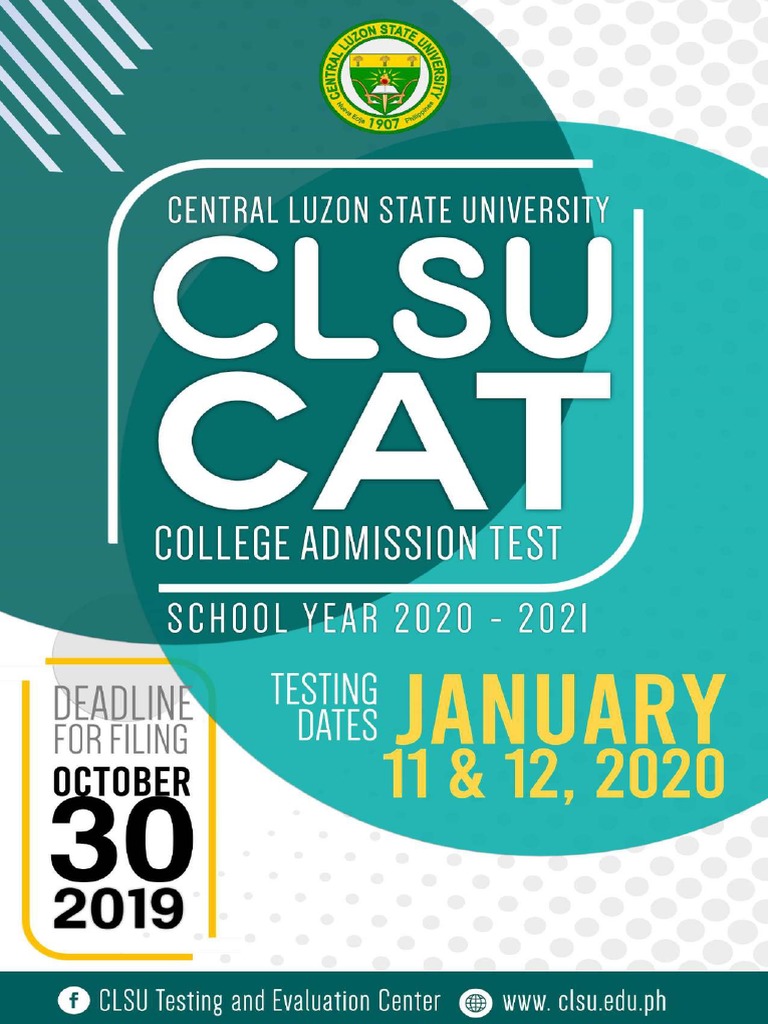 Ctec Clsu Cat 2020 | PDF