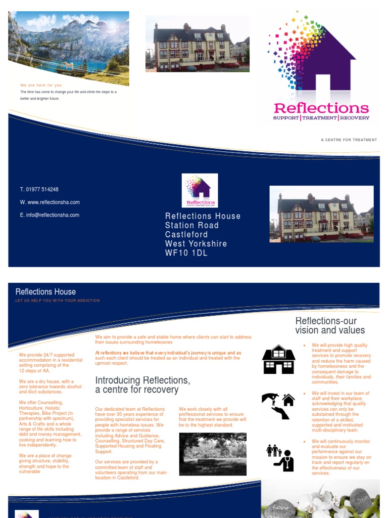 Reflections House Station Road Castleford West Yorkshire W F 1 0 1 D L ...