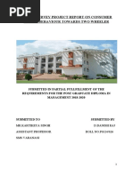 Bcom Final Year Project | PDF | Customer Satisfaction | Sampling ...